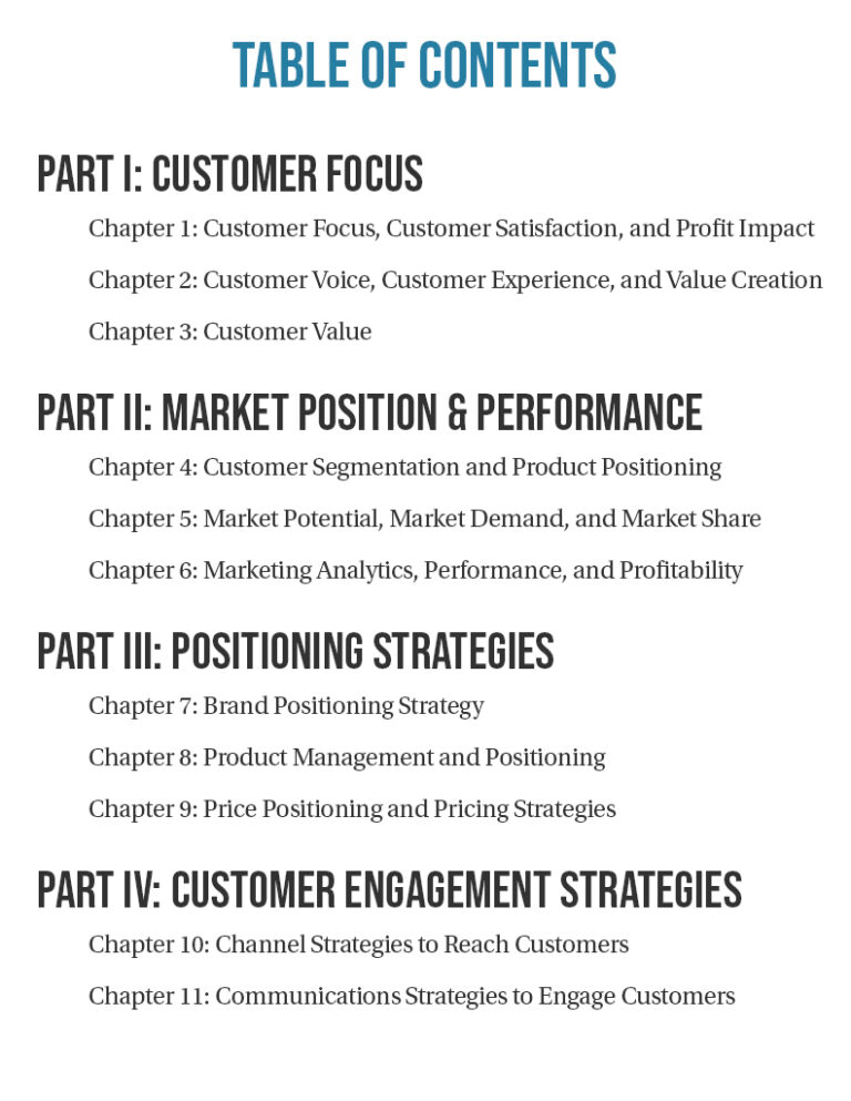 MBM – market based management